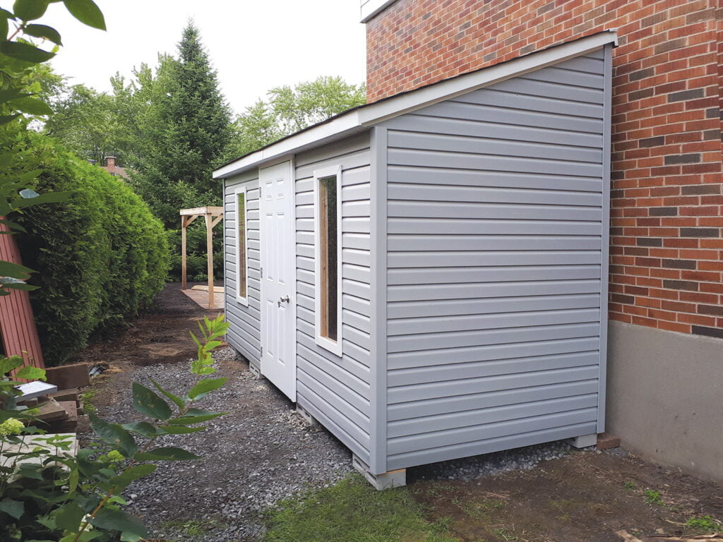 6 models of 8x10 shed to discover | Cabanon Fortin